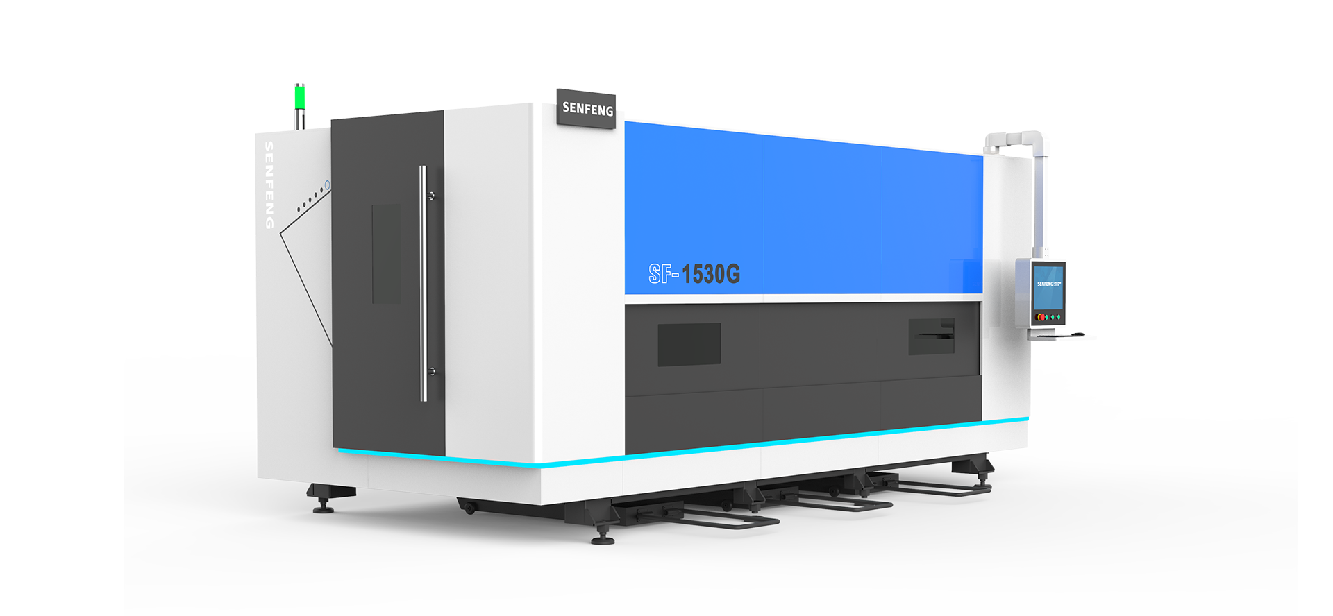 cnc fiber laser cutter SF1530G-SENFENG LASER